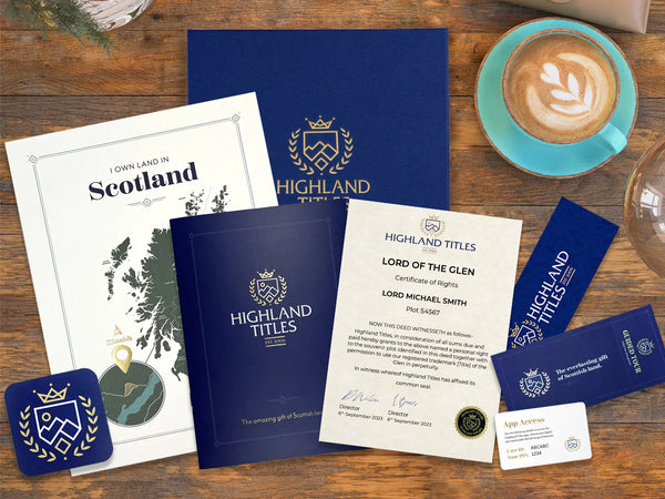 Lochaber Kilnaish Highland Laird Lady Lord Title With Land In Scotland ...